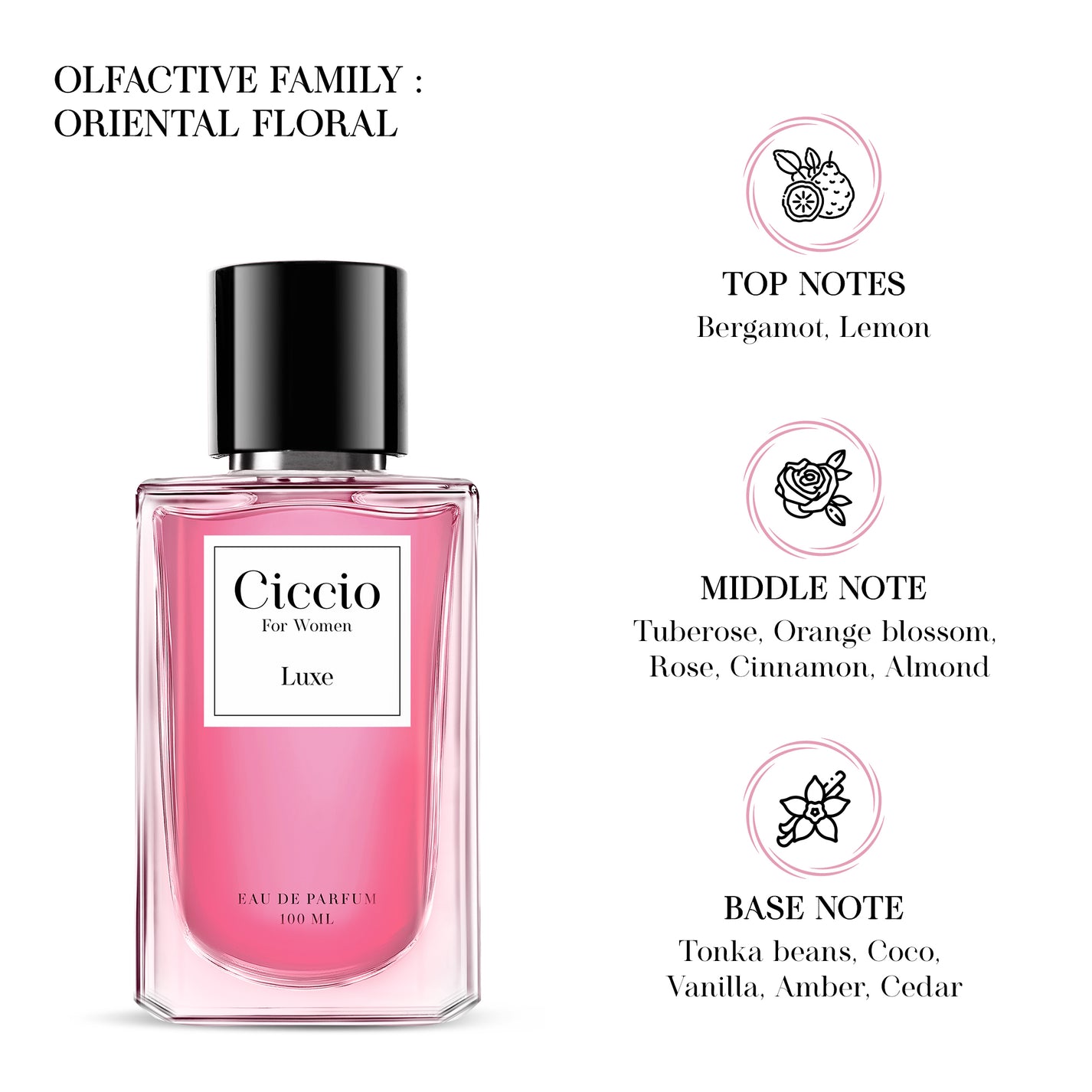 Ciccio LUXE Eau De Perfume For Women – ciccio.in